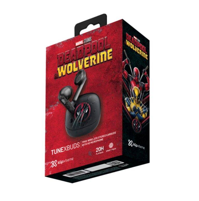 Deadpool Wolverine Tune Buds X klip Xtreme 20h » MICELLPTY - Stock Real ...